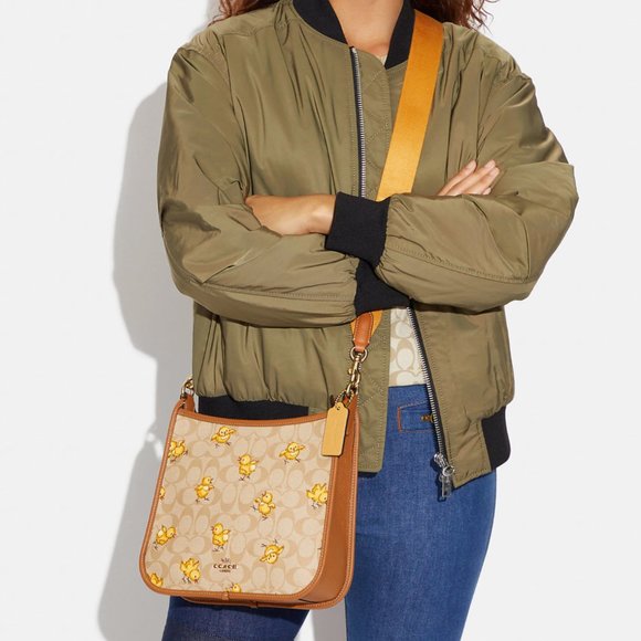 Coach | Bags | Nwt Only Coach Dempsey File Bag In Signature Canvas With ...